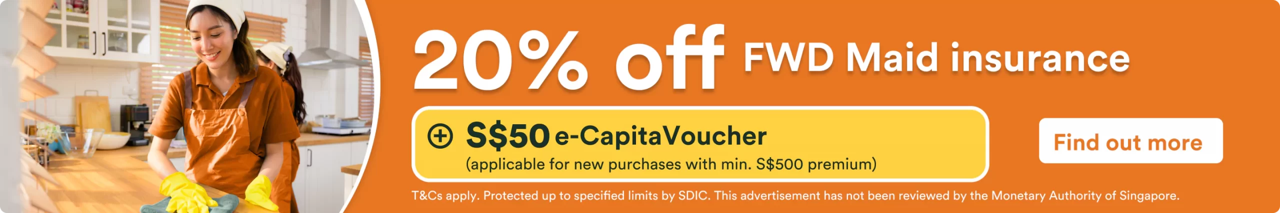 Buy Maid Insurance Online | FWD Singapore